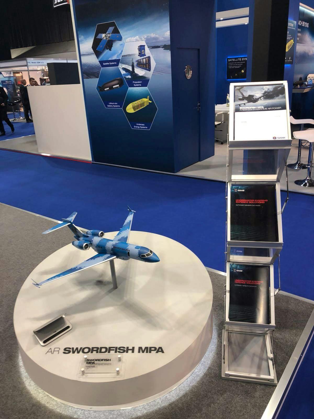 UDT 2018: Saab displays Swordfish Maritime Patrol Aircraft