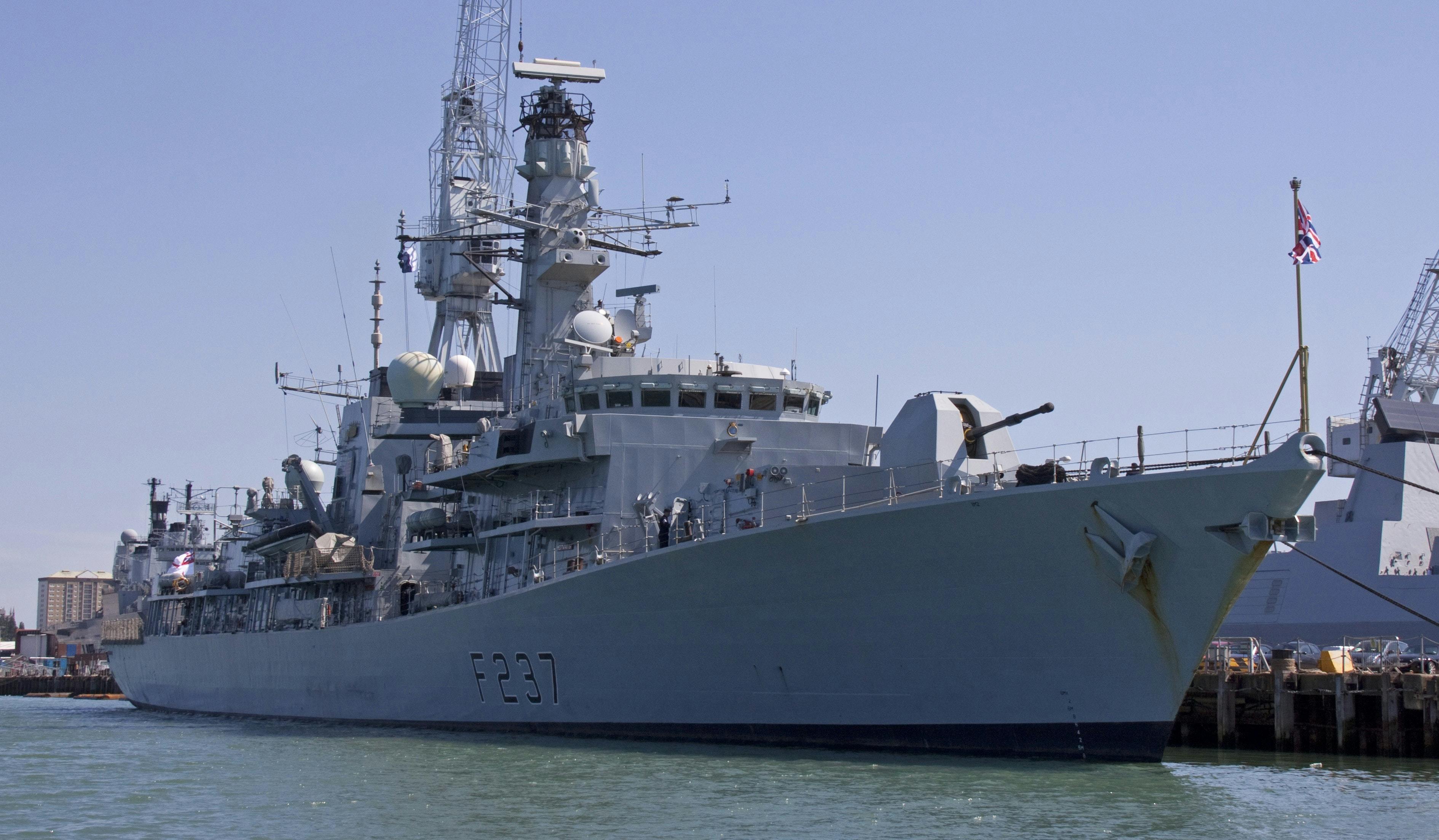 HMS Westminster returns to sea after major refit