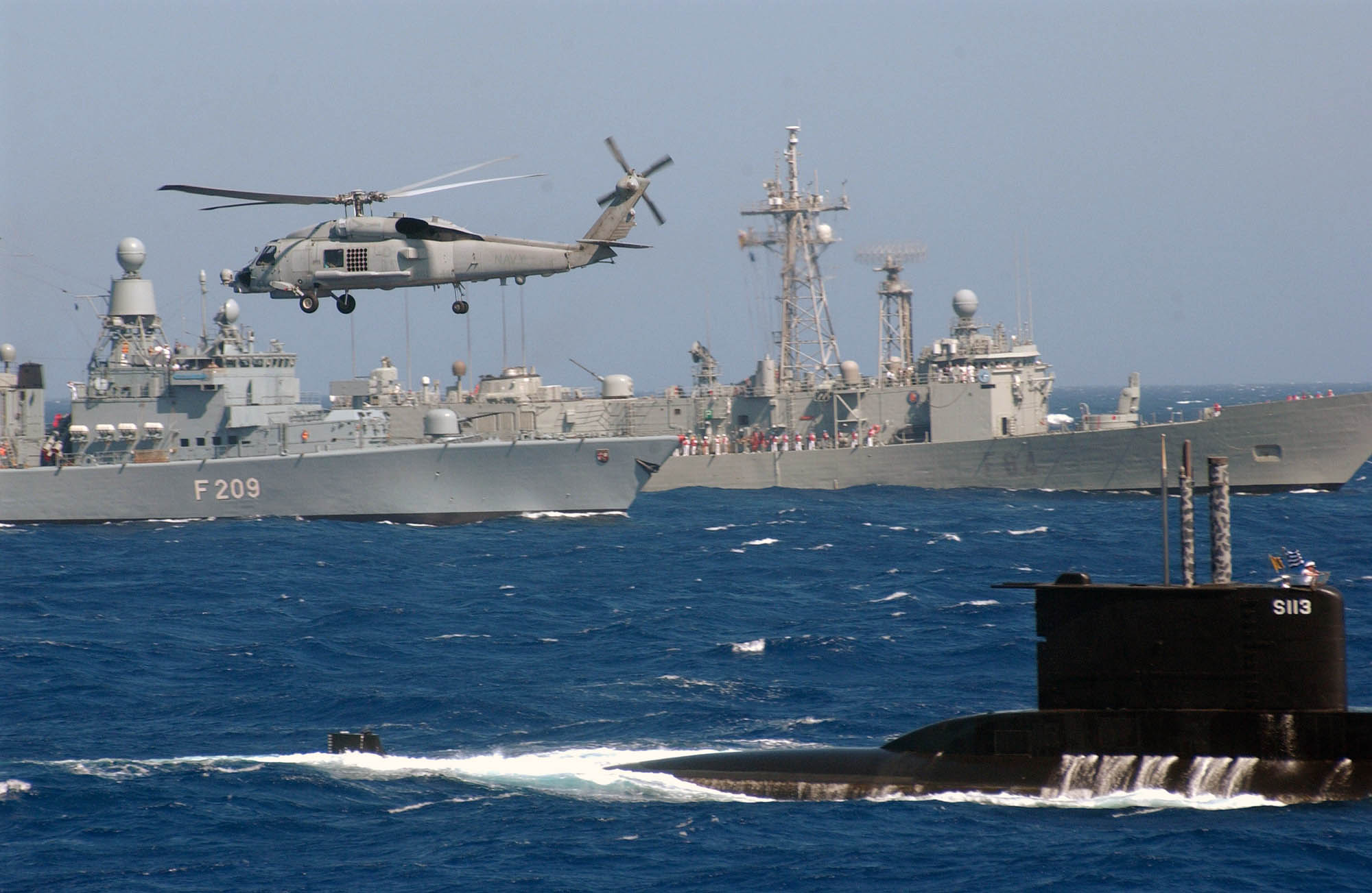 NATO fleet takes part in Anti-Submarine Warfare training