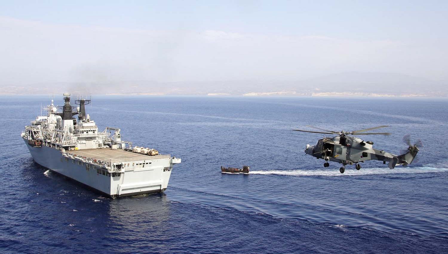 British assault ship sails to lead Response Force Group