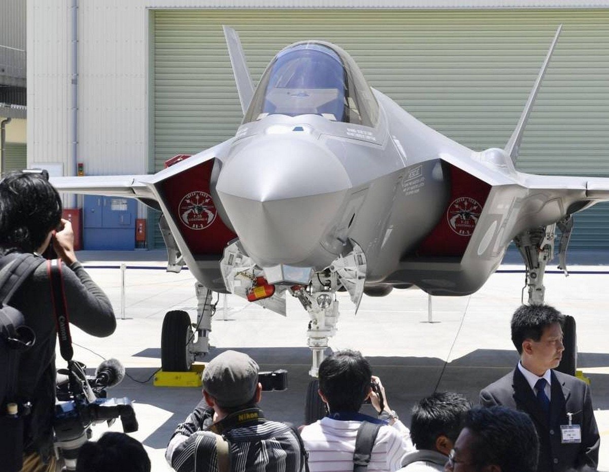 First Japanese built F-35 officially unveiled