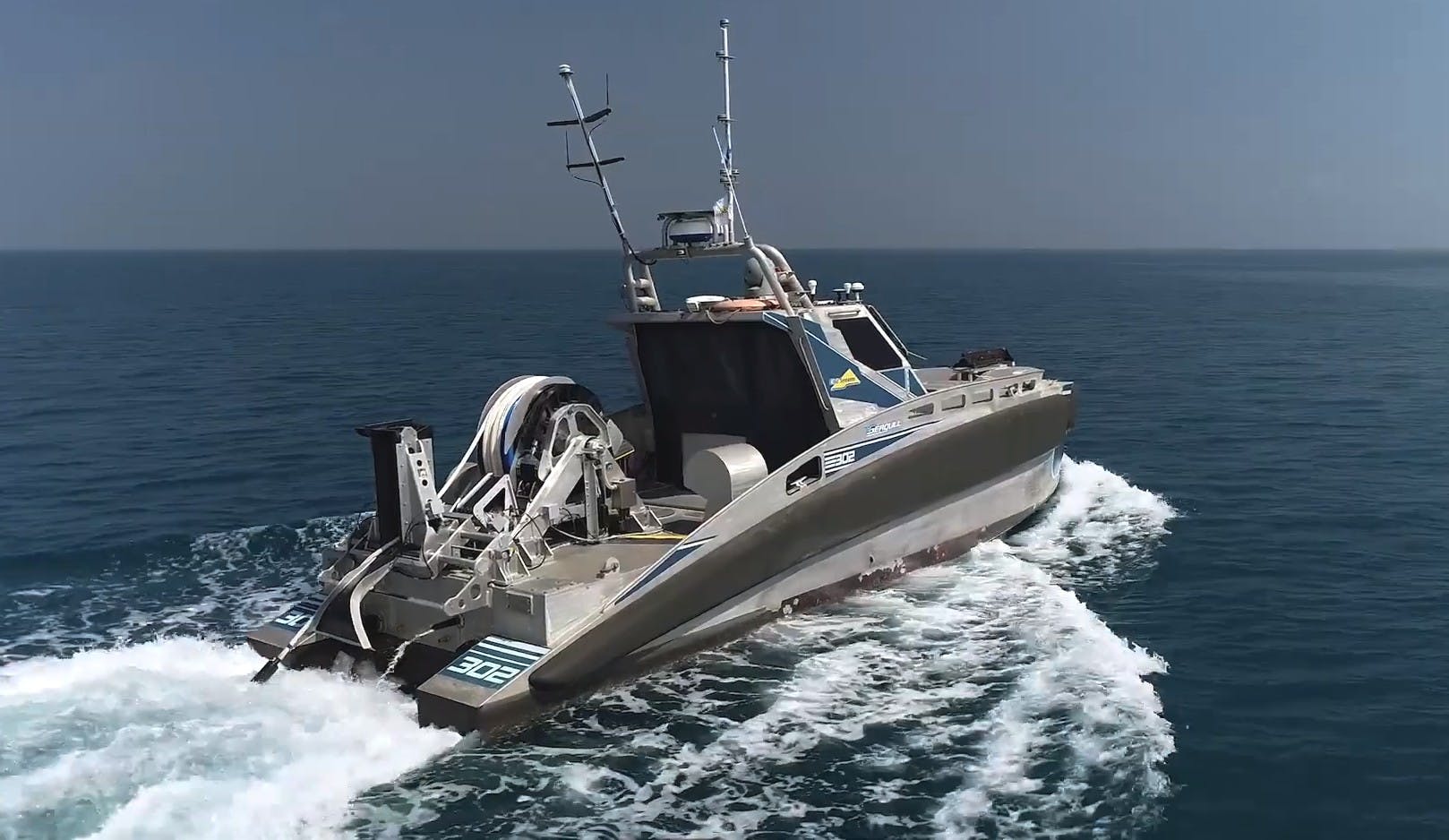 Elbit integrates Active Towed Array Sonar onboard its Seagull USV