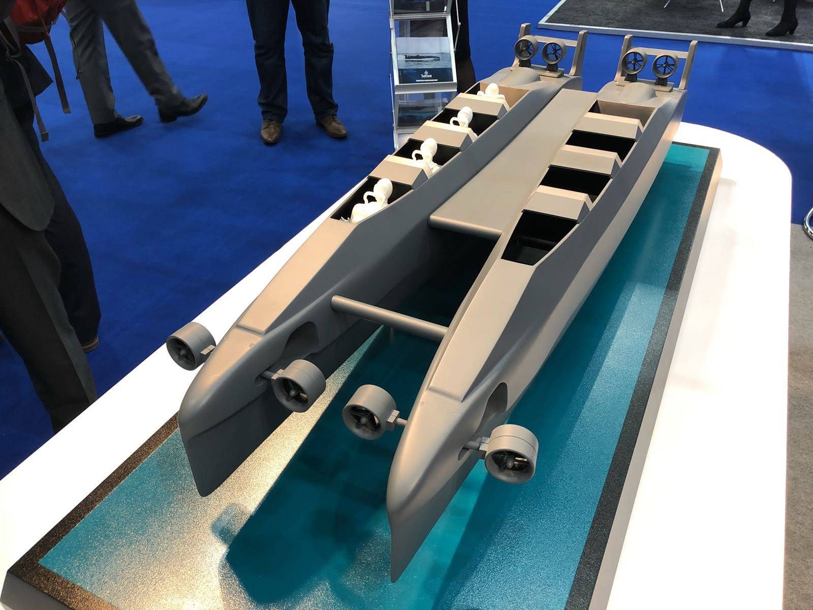 UDT 2018: SubSea Craft present the Submersible Diver Delivery Unit