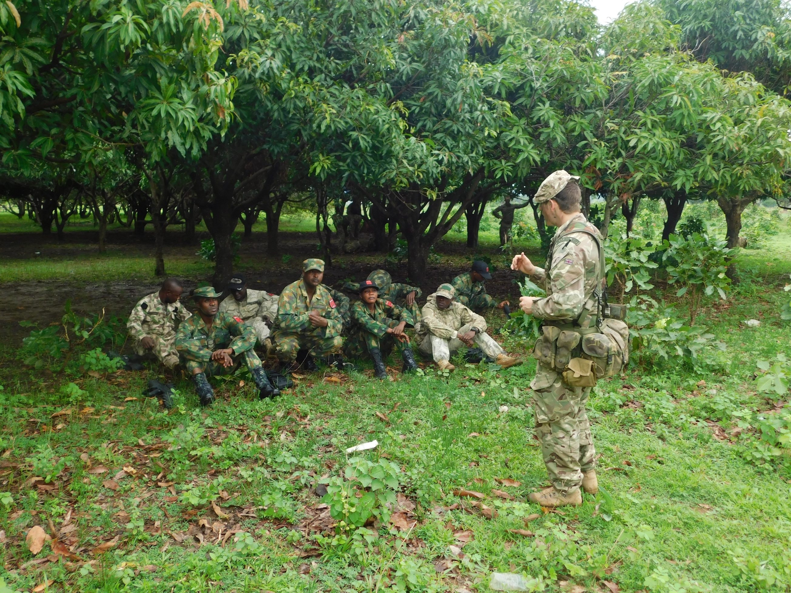 No 5 RAF Force Protection Wing deploy to Nigeria
