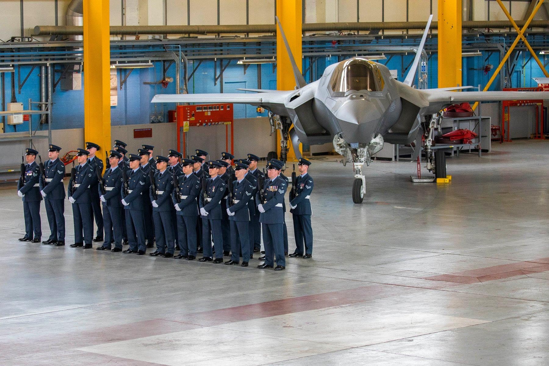 617 Squadron 'The Dambusters' presented with new standard