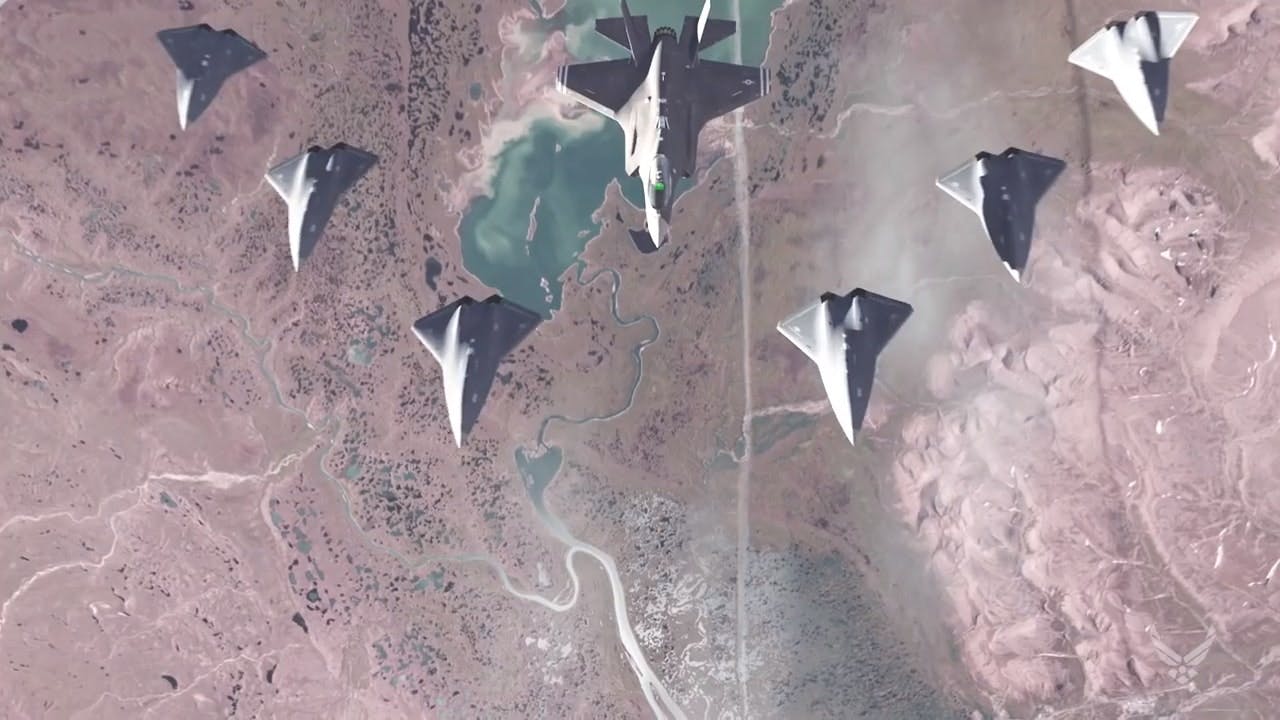 Royal Air Force swarming drone project 'exceeding expectations'