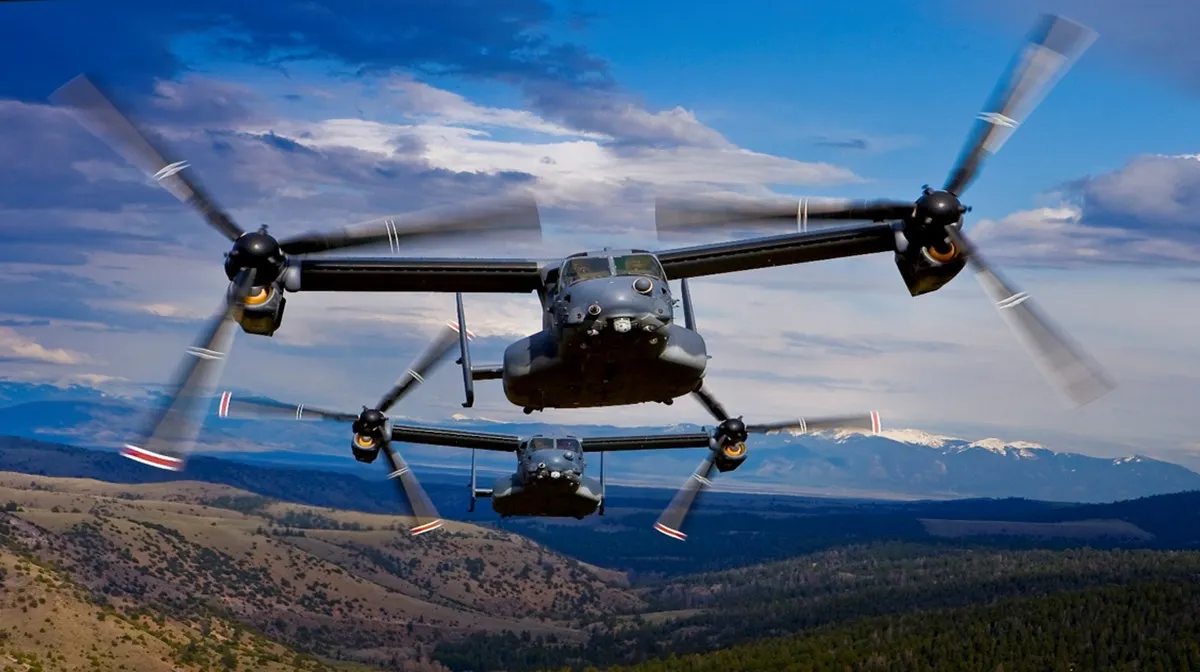 V-22 Osprey fleet tops 400,000 flight hours